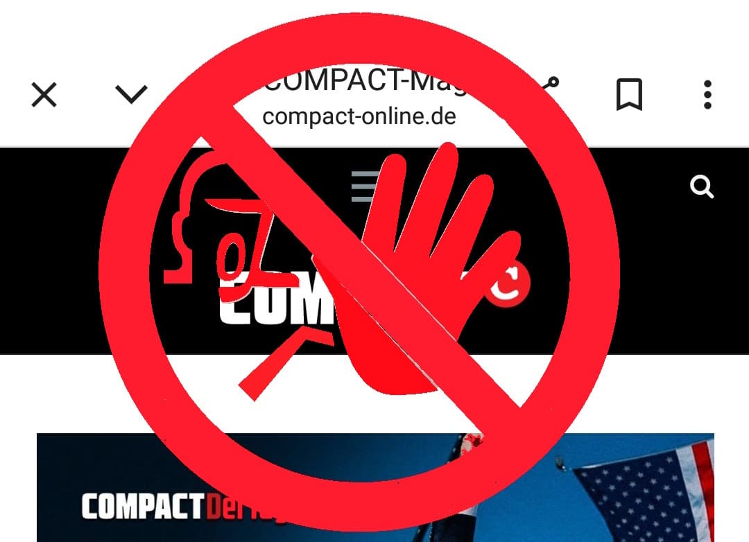 COMPACT-Verbot: Auftakt zum Endkampf um Deutschland - Deutsche Stimme